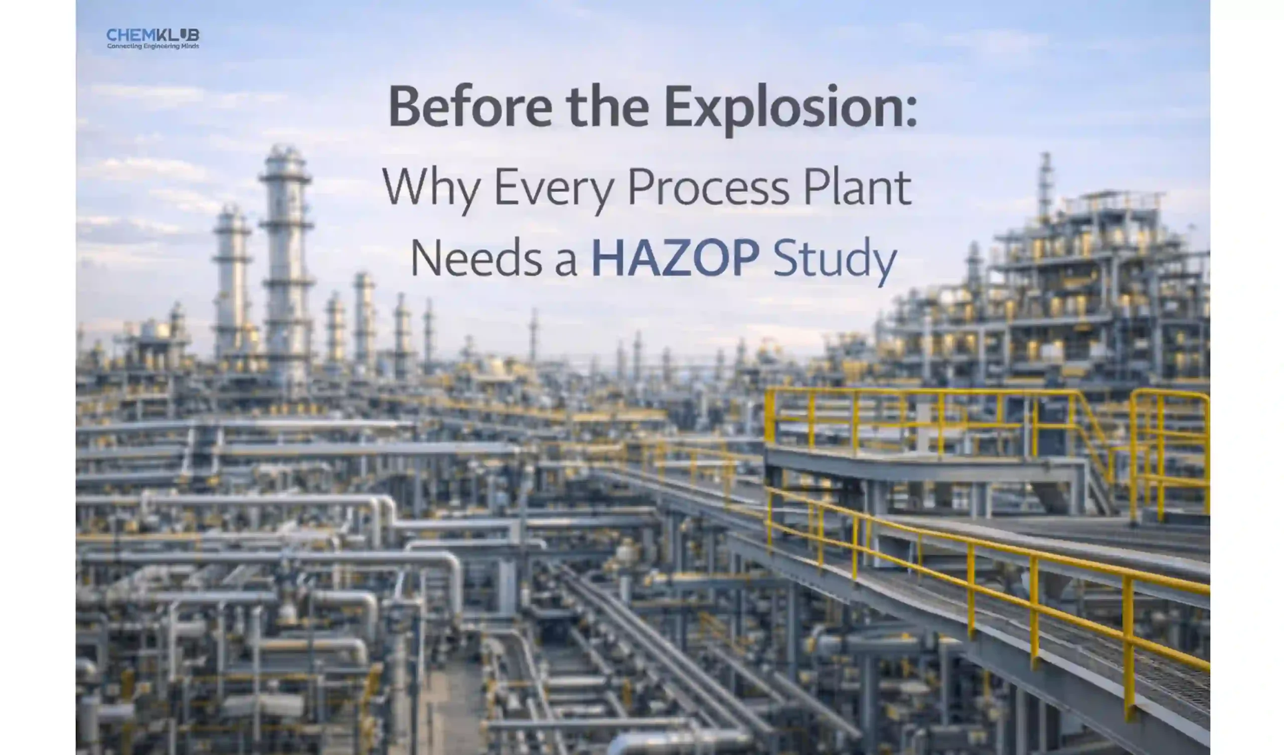 Before the Explosion: Why Every Process Plant Needs a HAZOP Study